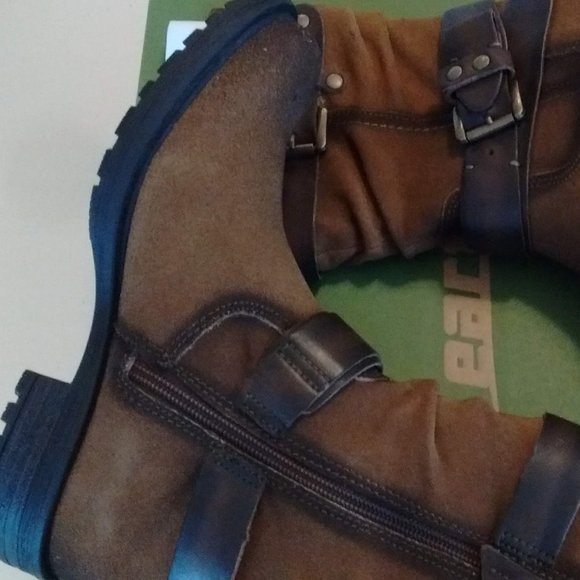 Earth | Shoes | Earth Leather Suede Midcalf Everwood Womens Boots ...